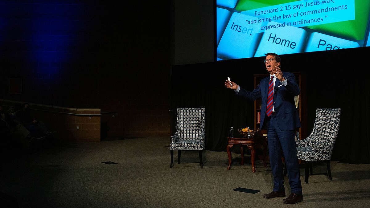 LCU: LCU Brings Renowned Lawyer, Speaker Home at Theological Lecture